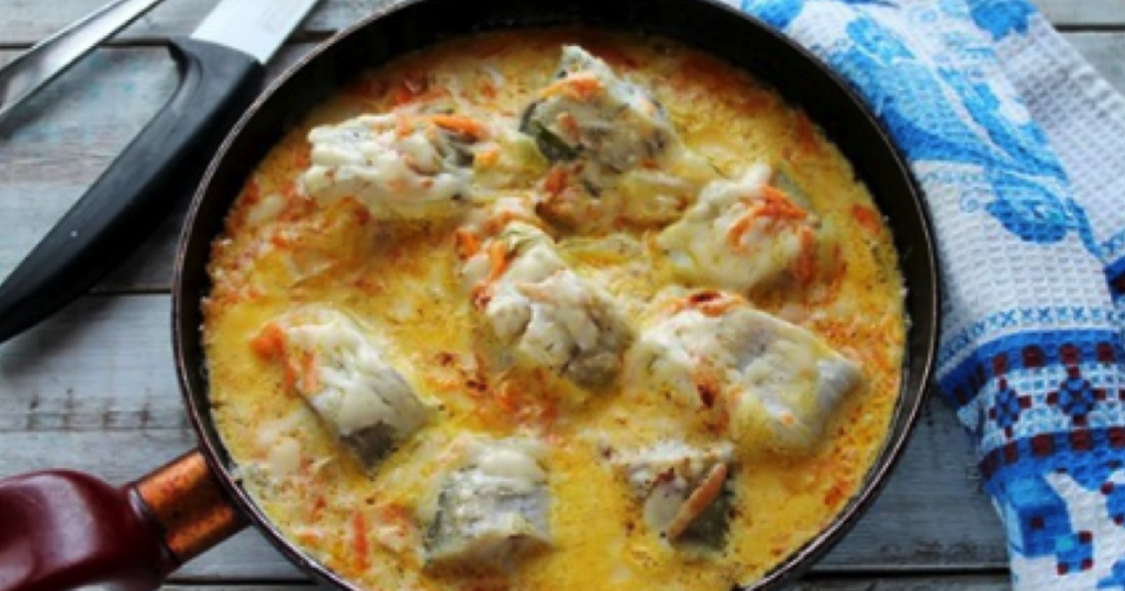 Ta ryba topi się w ustach – Delikatny mintaj ze śmietaną i sosem ...